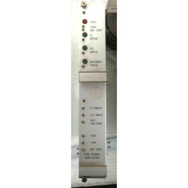 Alstom Carborne 43844P029 PLC Cab Signal Amplifier/Decoder 31166-060-01Alstom Carborne 43844P029 PLC CABシグナルアンプ/デコーダー311...