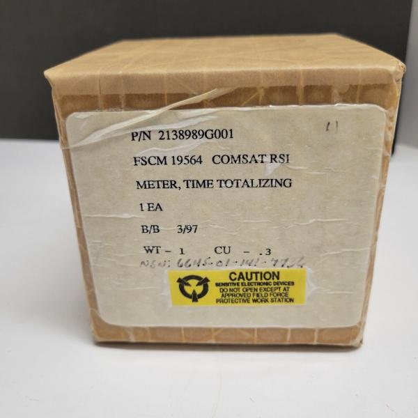 6645-01-141-7736 Time Totalizing Meter - 2138989G001 - 66450114177366645-01-141-7736時間合計メーター-2138989G001-6645011417736