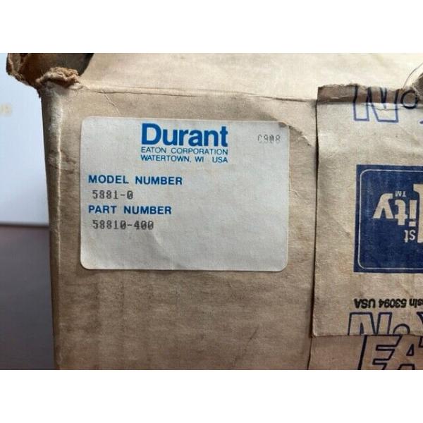 Eaton Durant 5881-0 Digit Totalizing Electronic Counter 58810-400 NewEaton Durant 5881-0 DIGIT合計電子カウンター58810-400 NEW