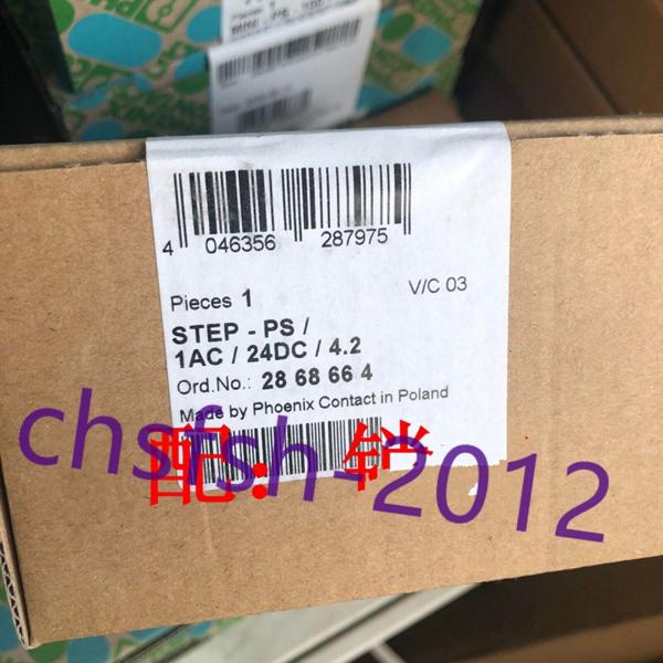1 PCS  Phoenix switching power supply STEP-PS/ 1AC/24DC/4.2 28686641 PCSフェニックススイッチング電源Step-PS/1AC/24DC/4.2 2868664