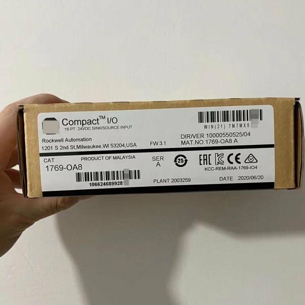 1769-OA8 SER B CompactLogix PLC Output Module  1769OA8 New AB1769-OA8 Ser B CompactLogix PLC出力モジュール1769OA8 NEW AB