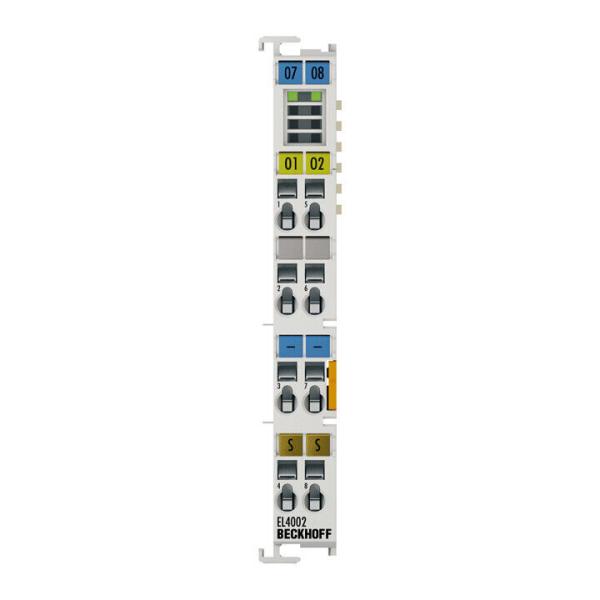 Beckhoff EL4002 EtherCAT-Klemme, 2-Kanal-Analog-Ausgang, Spannung, 0~10 V,12 BitBeckhoff EL4002 Ethercat-Klemme、2-kanal-...