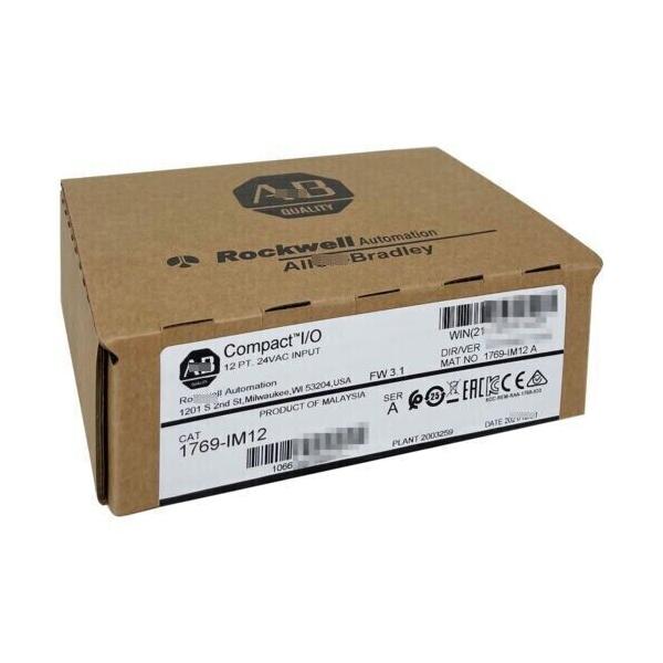 1769-IM12 SER A CompactLogix 12Pt 240VAC Input Module New Factory Sealed 1pcs1769-im12 ser a compactlogix 12pt 240vac入力モ...