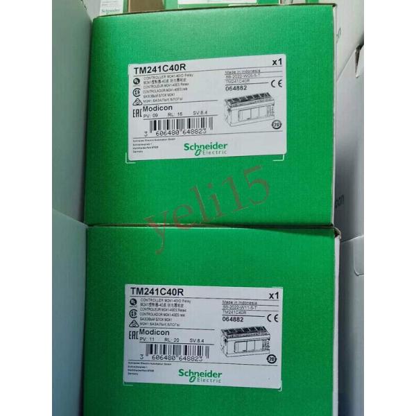 1PC New For   programming controller TM241C40R in box1PCプログラミングコントローラーTM241C40Rの新しいボックス