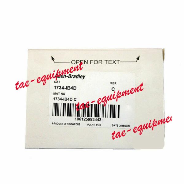 1 Stuck Neues digitales AB-Eingangsmodul 1734-IB4D Ser C FW 3.010 ML1スタックNeues Digitales ab-eingangsmodul 1734-ib4d ser ...