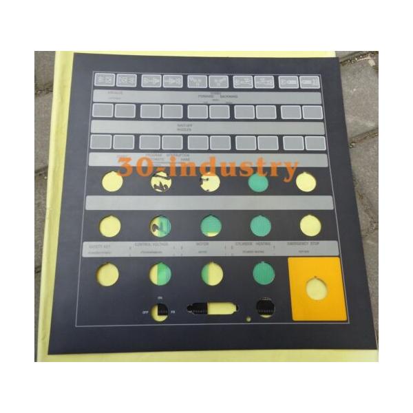 Membrane Keypad FIT FOR Engel Injection Molding machine Panel Button Filmエンゲル射出成形マシンパネルボタンフィルムにフィットする膜キーパッドフィルム