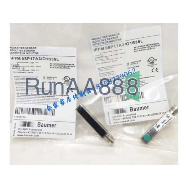 1PCS NEW FOR Baumer proximity switch IFFM 08P17A3/O1S35L Sensorバウマーの近接スイッチIFFM 08P17A3/O1S35Lセンサーの1PCS新規