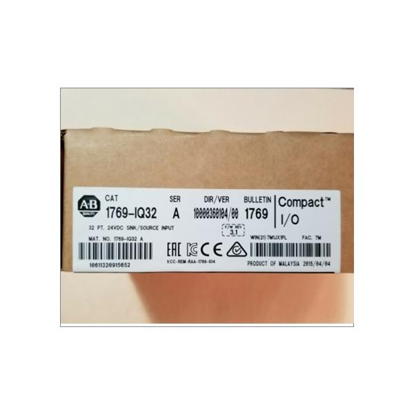 New Factory Sealed AB 1769-IQ32 SER A CompactLogix 24V DC Input Module 1769IQ32新しい工場密閉AB 1769-IQ32 Ser A CompactLogix 24...