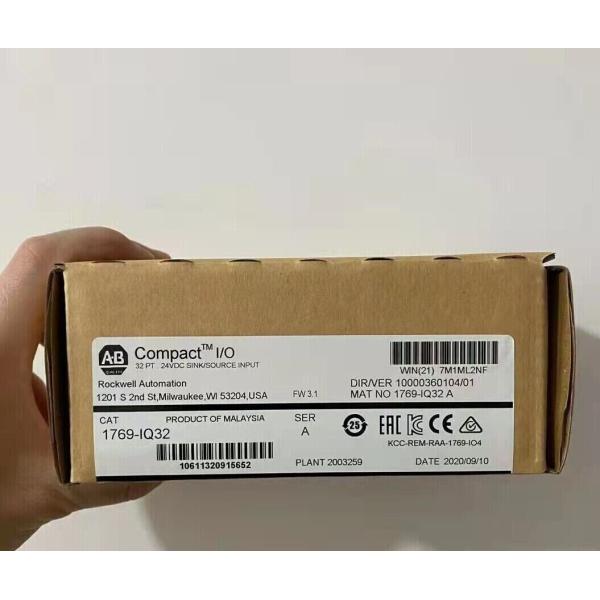 New Factory Sealed AB 1769-IQ32 Ser A CompactLogix 24V DC Input Module 1769IQ32新しい工場シールされたAB 1769-IQ32 Ser A CompactLogi...