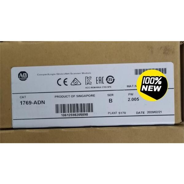 1PC 1769-ADN AB COMPACTLOGIX DEVICONET SCANNER MODULE   IN US1PC 1769-ADN AB CompactLogix Deviconetスキャナーモジュール