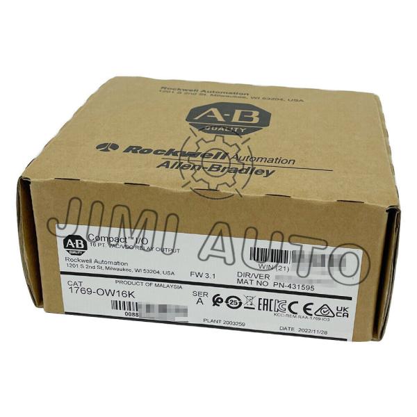 1769-OW16 AB CompactLogix 16 Pt D/O Relay Module Spot Goods 1Pcs Zy1769-OW16 AB CompactLogix 16 PT D/Oリレーモジュールスポットグッズ1PC...