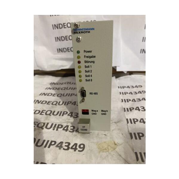 Mannesmann Rexroth PC Verstarker Modul VT12340 S10 VSP amplifier module Loc BCH1Mannesmann rexroth PC Verstarker Modul V...