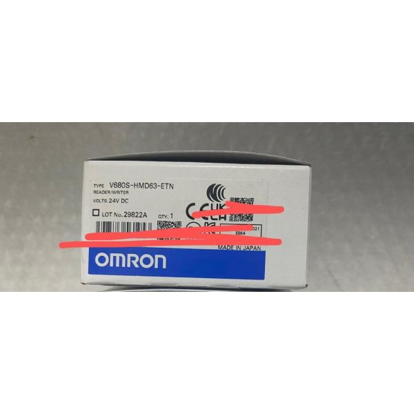 OMRON  V680S-HMD63-ETN  READER/WRITER  24VDC   SHIP BY /UPSOMRON V680S-HMD63-ETNリーダー /ライター24VDC Ship /UPS