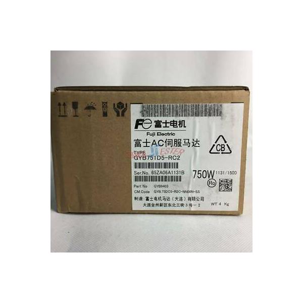 1PC NEW Fuji servo Motor GYB751D5-RC21PC New Fuji Servo Motor GYB751D5-RC2