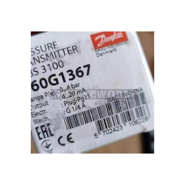 One  DANFOSS MBS3100 060G1367 Pressure Sensors1つのDanfoss MBS3100 060G1367圧力センサー