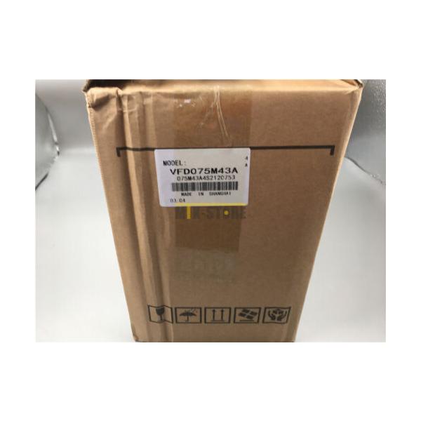 1pcs  Delta Inverter VFD075M43A VFD-075M43A 380V-7.5KW1PCS Delta Inverter VFD075M43A VFD-075M43A 380V-7.5KW