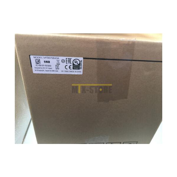 1pcs Brand  Delta Inverter VFD075B43A VFD075B43A1PCSブランドDelta Inverter VFD075B43A VFD075B43A