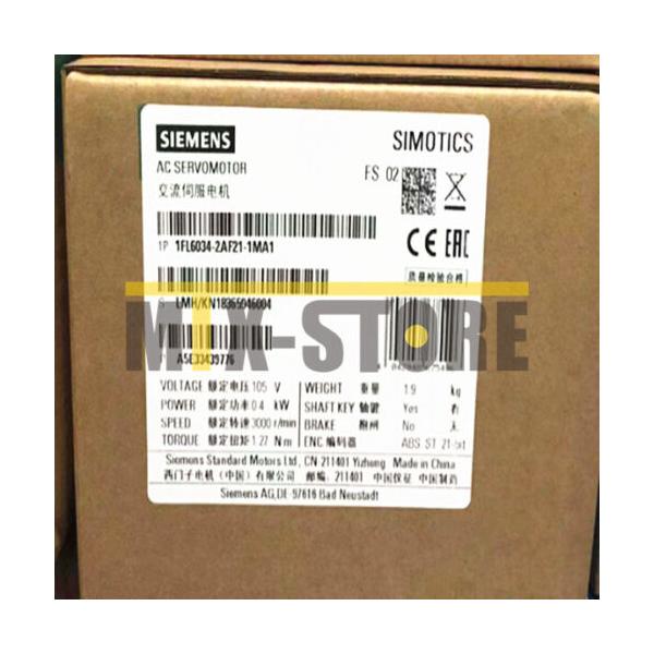 1PCS Unopened New Siemens Servo Motor 1FL6034-2AF21-1MA1 1FL6 034-2AF21-1MA11PCS未開封の新しいシーメンスサーボモーター1FL6034-221-1MA1 1FL6...