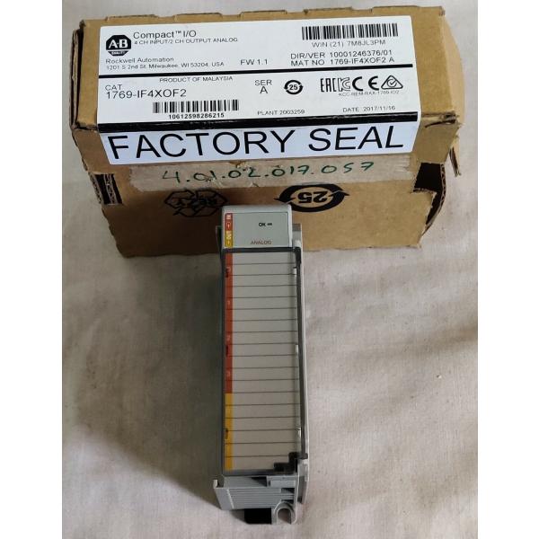 Allen-Bradley 1769-IF4XOF2 CompactLogix High Speed 4 In/2 Out Analog Module, AAllen-Bradley 1769-IF4XOF2 CompactLogix高速4...