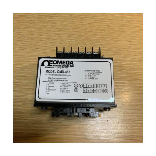 Omega Engineering DMD-465 Strain Amplifier AC Powered BridgesensorOmega Engineering DMD-465ひずみアンプAC搭載ブリッジセンサー