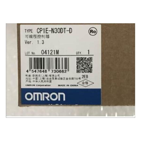 1PC OMRON Programmable logic controller CP1E-N30DT-D NEW1PC OMRONプログラマブルロジックコントローラーCP1E-N30DT-D NEW