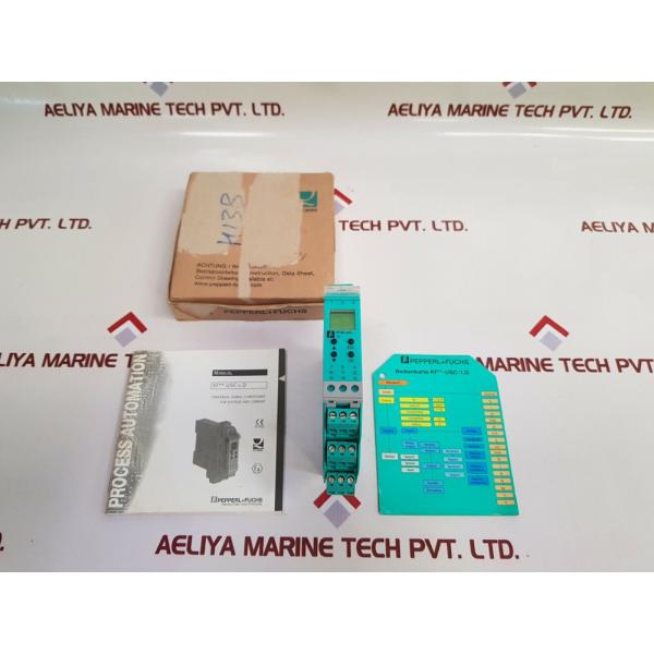 Pepperl+fuchs kfu8-usc-1.d isolating amplifierPEPPELL+FUCHS KFU8-USC-1.D分離アンプ