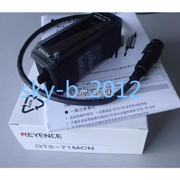1 pcs  KEYENCE  Digital contact sensor  amplifier  GT2-71MCN1 PCS Keyence Digital Contact Sensor Amplifier GT2-71MCN