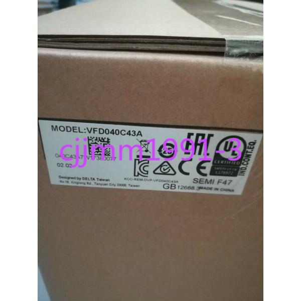 1PC NEW Delta VFD040C43A 380V 4KW1PC New Delta VFD040C43A 380V 4KW