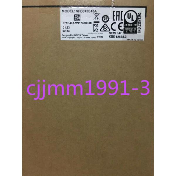 1PC NEW Delta VFD075E43A1PCニューデルタVFD075E43A