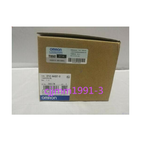 1PC New OMRON programmable controller CP1E-N40DT-D #Y11PC New Omron Programmable Controller CP1E-N40DT-D＃Y1