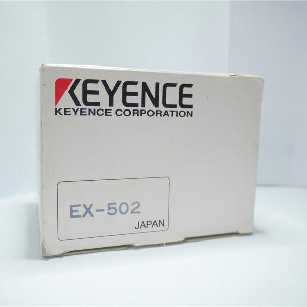 ONE New Keyence EX-502 Digital Optical Fiber Amplifier1つの新しいKeyence ex-502デジタル光ファイバーアンプ