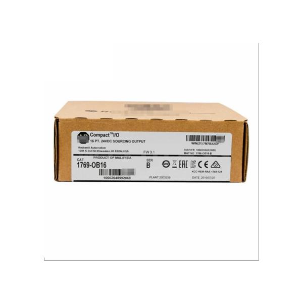 AB 1769-OB16 /B CompactLogix 16 Pt 24VDC Module new sealed from GermanyAB 1769-OB16 /B CompactLogix 16 PT 24VDCモジュールは、ドイ...