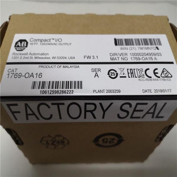 2022 Allen Bradley 1769-OA16 /A CompactLogix 120/240V AC Output Surplus SEALED2022アレンブラッドリー1769-OA16 /A CompactLogix 120...
