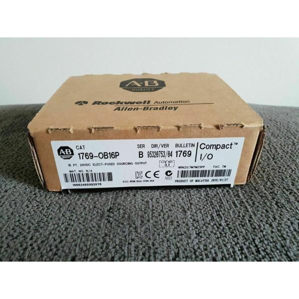 New Allen-Bradley 1769-OB16P /B CompactLogix 16 Pt D/O Module 1769OB16PNew Allen-Bradley 1769-OB16P /B CompactLogix 16 P...