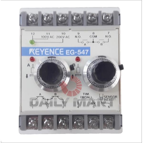 Neu In Box KEYENCE EG-547 EG547 Digital Optical Fiber Amplifierneu in Box Keyence EG-547 EG547デジタル光ファイバーアンプ