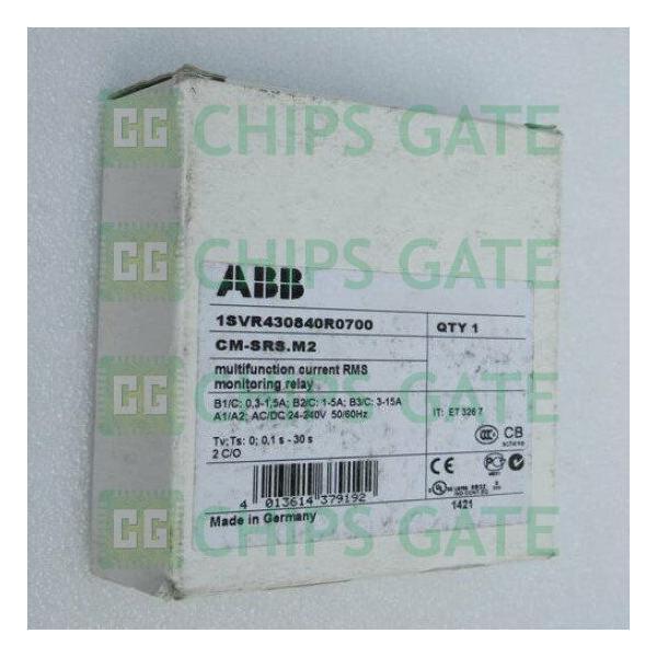 1 PC Neu ABB Uberwachung elektromagnetisches Relais CM-SRS.M2 1SVR430840R0700-1 PC neu abb uberwachung elektromagnetisch...