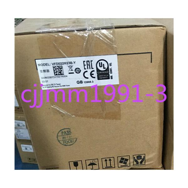 1PC NEW Delta INVERTER VFD022M23B-Y 220V 2.2KW1PC New Delta Inverter VFD022M23B-Y 220V 2.2KW