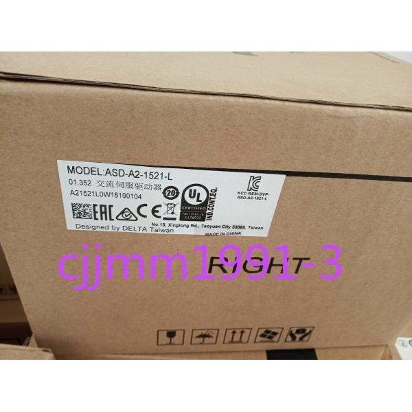1PC NEW Delta Servo Drive ASD-A2-1521-L1PCニューデルタサーボドライブASD-A2-1521-L