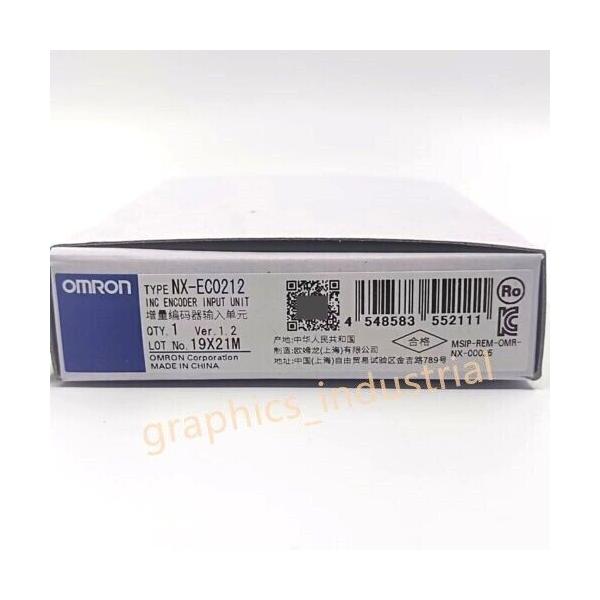 Genuine Omron NX-EC0212 Incremental Encoder Input Module INC Unit  NX-EC0212本物のオムロンNX-EC0212インクリメンタルエンコーダ入力モジュールINCユニットN...