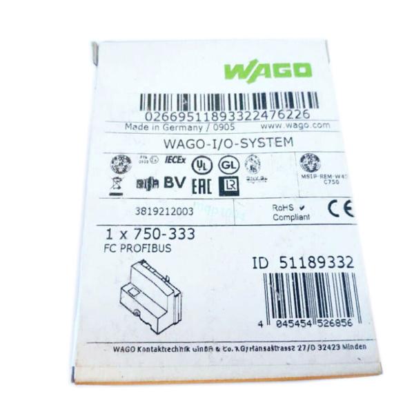 New Factory Sealed WAGO 750-333 Buscoupler DeviceNet Module PLC Adapter 750333新しい工場密閉WAGO 750-333 Buscoupler Devicenet M...