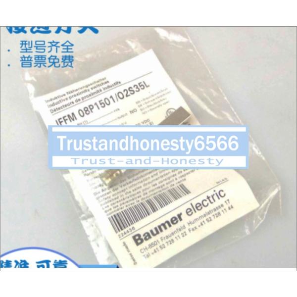 1PCS New For Baumer proximity switch IFFM 08P1501/O2S35L1PCS BAUMER近接スイッチIFFM 08P1501/O2S35Lの新しいスイッチ