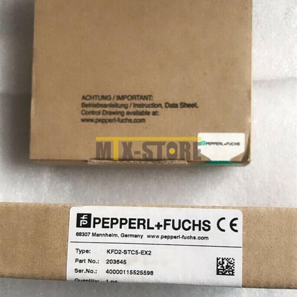 1PCS Pepperl + Fuchs KFD2-STC5-EX21PCS PEPPELL + FUCHS KFD2-STC5-EX2