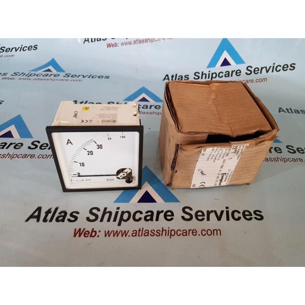 CROMPTON E244-026A-G-LS-NL-C7-CR AMMETER RANGE METERCrompton E244-026A-G-LS-NL-C7-CR電流計範囲メーター