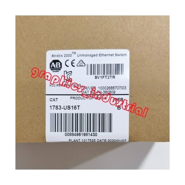 New Factory Sealed AB 1783-US16T/B Stratix 2000 16 Copper Ports新しい工場密閉AB 1783-US16T/B Stratix 2000 16銅ポート