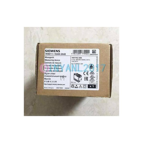 1Pcs New Siemens シーメンス 7KM2111-1BA00-3AA0 PAC3200 multi-function power meter1PCS新しいシーメンス7KM2111-1BA00-3AA0 PAC3200マルチファン...
