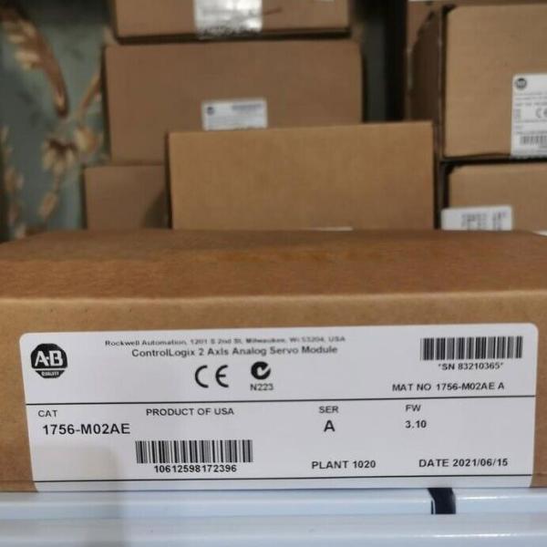 New Factory Sealed AB 1756-M02AE SER A ControlLogix 2-Axis Encoder 1756M02AE新しい工場密閉ab 1756-m02ae ser a controllogix 2軸エン...