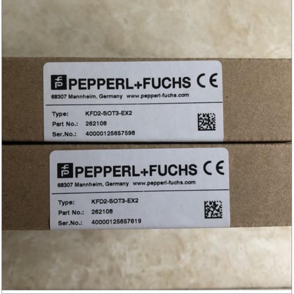 Pepperl+Fuchs KFD2-SOT3-EX2 signal isolator safety barrier -262108PEPPELL+FUCHS KFD2-SOT3-SOT3-EX2信号アイソレータ安全障壁-262108