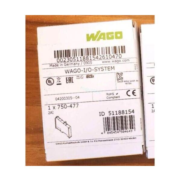 NEW WAGO 750-477 Buscoupler DeviceNet Module PLC Adapter 750-477新しいWAGO 750-477 Buscoupler Devicenet Module PLC Adapter ...