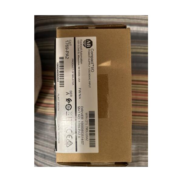 Allen-Bradley CompactLogix I/O Power Supply (1769-PA2)Allen-Bradley CompactLogix I/O電源（1769-PA2）