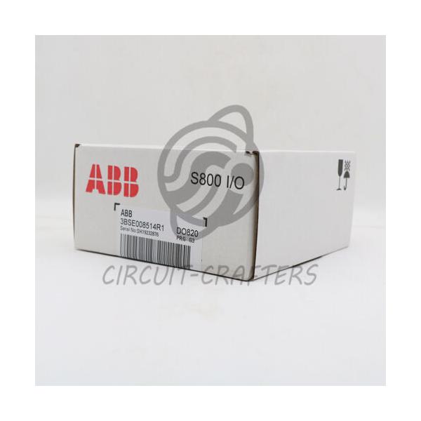 1PCS  ABB DO820 3BSE008514R1 S800I/O PLC MODULE1PCS ABB DO820 3BSE008514R1 S800I/O PLCモジュール